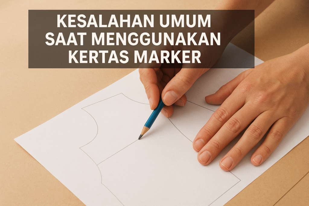 Kesalahan Umum Saat Menggunakan Kertas Marker